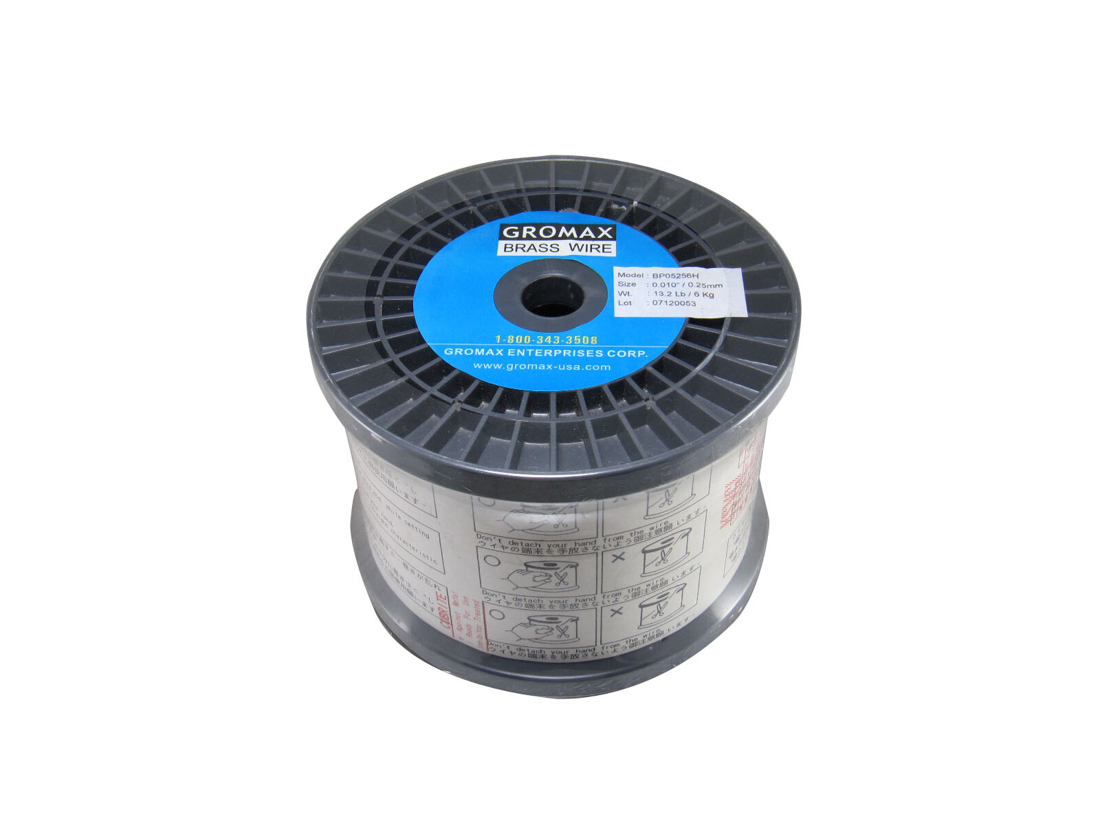 BRASS EDM WIRE 0.25mm(0.010") 13.2lb P5R SPOOL BP05256 | eBay