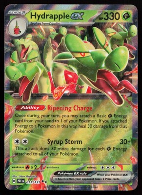 Hydrapple ex 011/131 SV: Prismatic Evolutions Pokémon Card | eBay