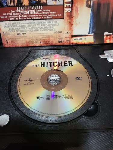 The Hitcher (DVD, 2007) Widescreen - 100% tested - DVD Disc & Art Only ...