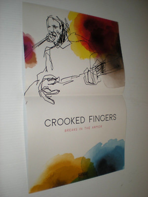 POSTER by CROOKED FINGERS breaks in the armor Band album release tour ...