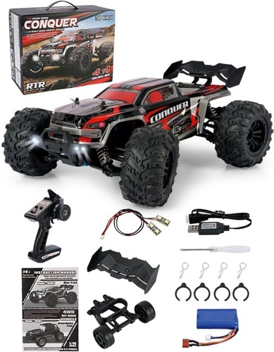 Conquer RC Car Offroad Vehicle Fast 38+ km/h Racing Car, Remote Control ...