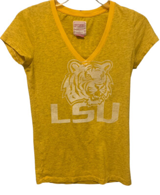 Victoria’s Secret PINK LSU Tigers Camus T-Shirt Women's Size Small | eBay