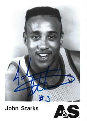 Rare SIGNED JOHN STARKS Vintage Glossy Photo AUTOGRAPH NBA SUPERSTAR #3 ...