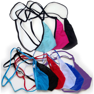 G3222 Hot Mens Teardrop String Thong Pouch colors | eBay
