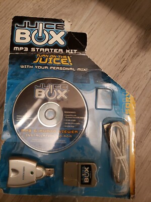 NEW 2004 Mattel Juice Box MP3 Starter Kit - Turn on the Juice! MISSING ...