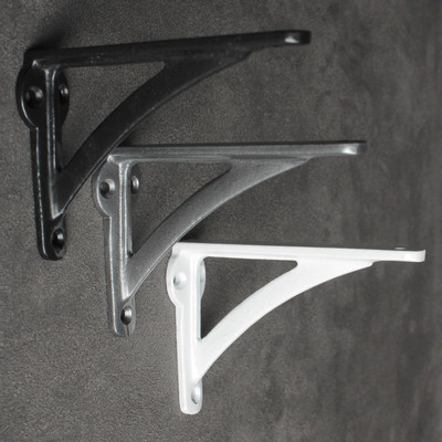 4.5" ANTIQUE CAST IRON VICTORIAN SHELF CISTERN BRACKET BLACK WHITE ...
