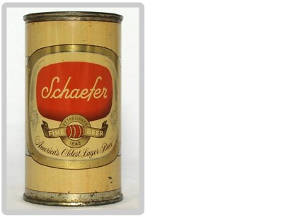 Vintage Schaefer Flat Top Beer Can NY Fridge Magnet | eBay