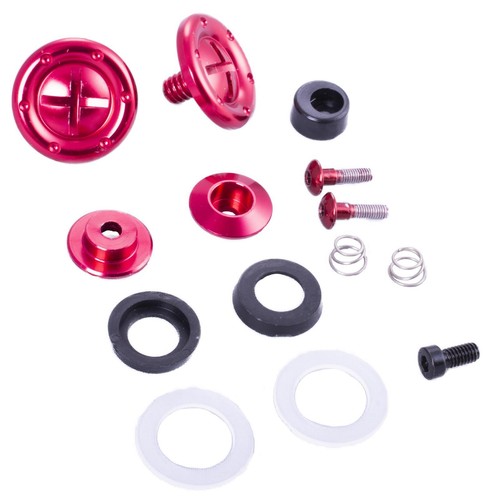 Racequip/Safequip Helmet Hardware Pivots/Posts/Screws Included Red Kit ...