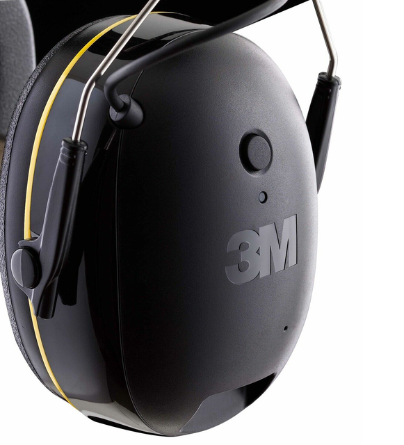3M WorkTunes Over the Ear Bluetooth Wireless Headphones with Integrated ...