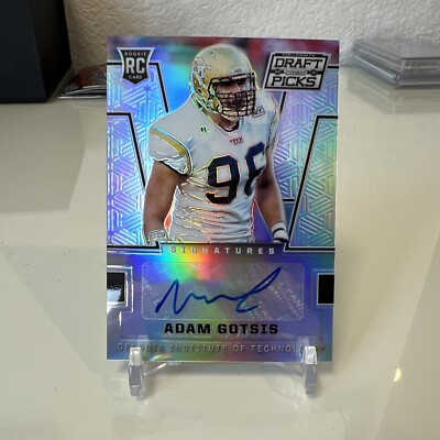 2016 Panini Prizm Draft Picks Adam Gotsis SILVER AUTO AUTOGRAPH RC ...
