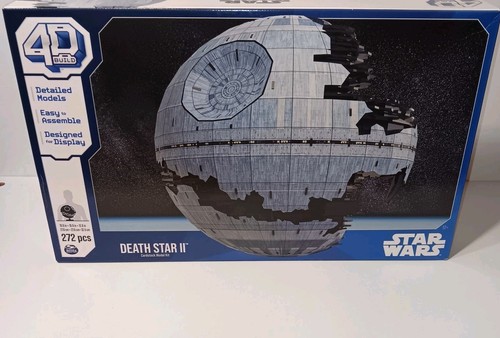 4D Build Deluxe Star Wars Death Star II Cardstock Model Kit - 272pc | eBay