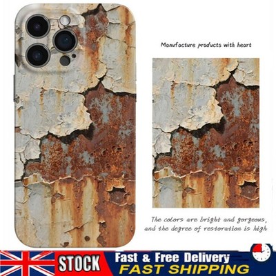 Vintage Rust Look Phone Case,Rusty Imitation Case Cover For iPhone 16 ...