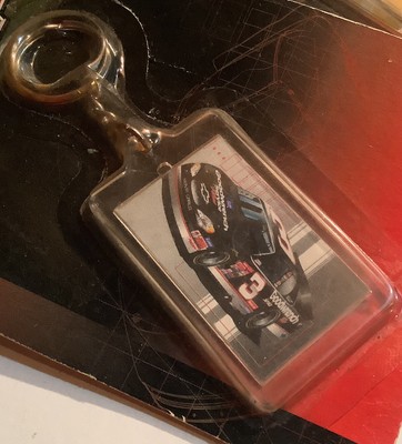 Vintage NASCAR Acrylic Keychain #3 Dale Earnhardt Collectible Race Car ...