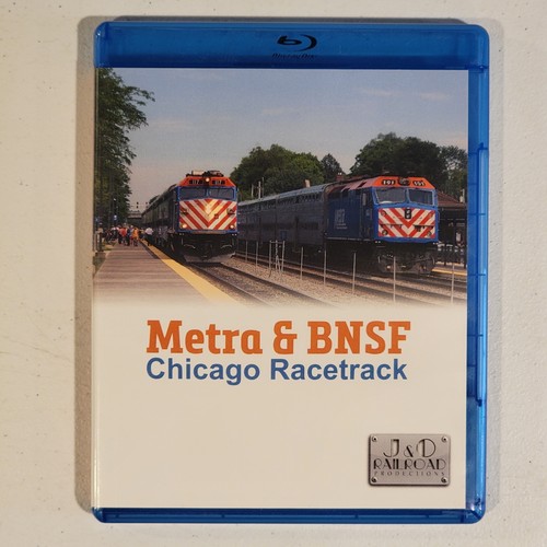 Metra & BNSF - Chicago Racetrack BLU-RAY J&D RAILROAD TRAIN RIDE ...