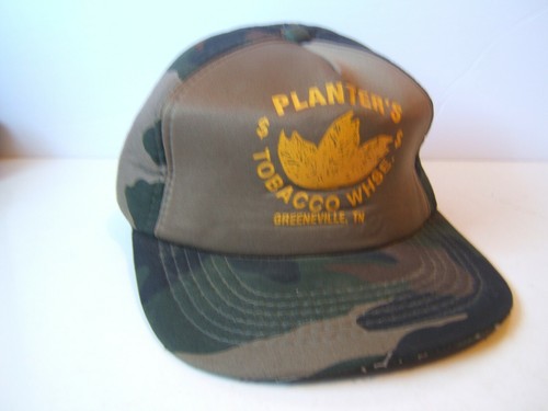 Planter's Tobacco Whse Camo Musty Hat Camouflage Snapback Baseball Cap ...