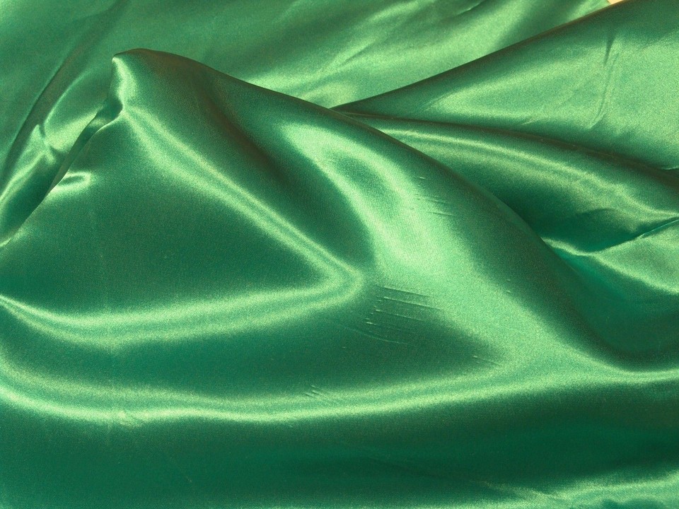 Satin FABRIC 5 YARDS OF 100% Satin 60" inch WIDE 15 COLOR Tablecloth By ...