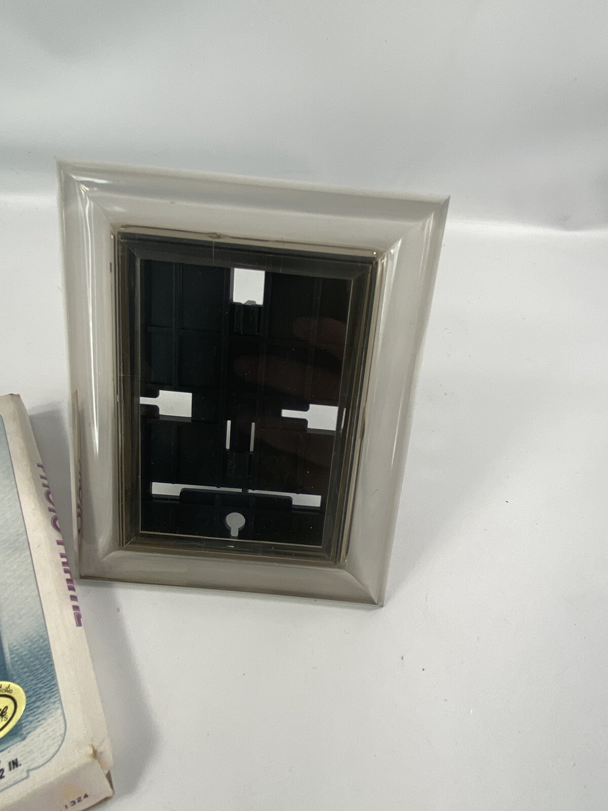 Vintage Picture Frame Small Clear Smoke Plastic Acrylic 1970s Retro 3 ...