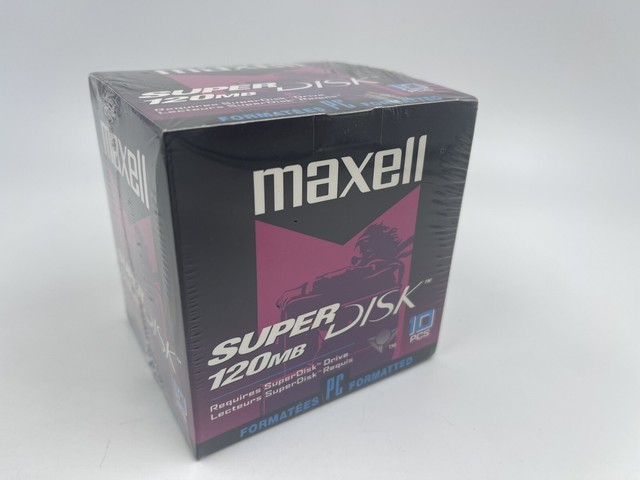 Maxell (570390) LS-120 (SuperDisk) for sale online | eBay
