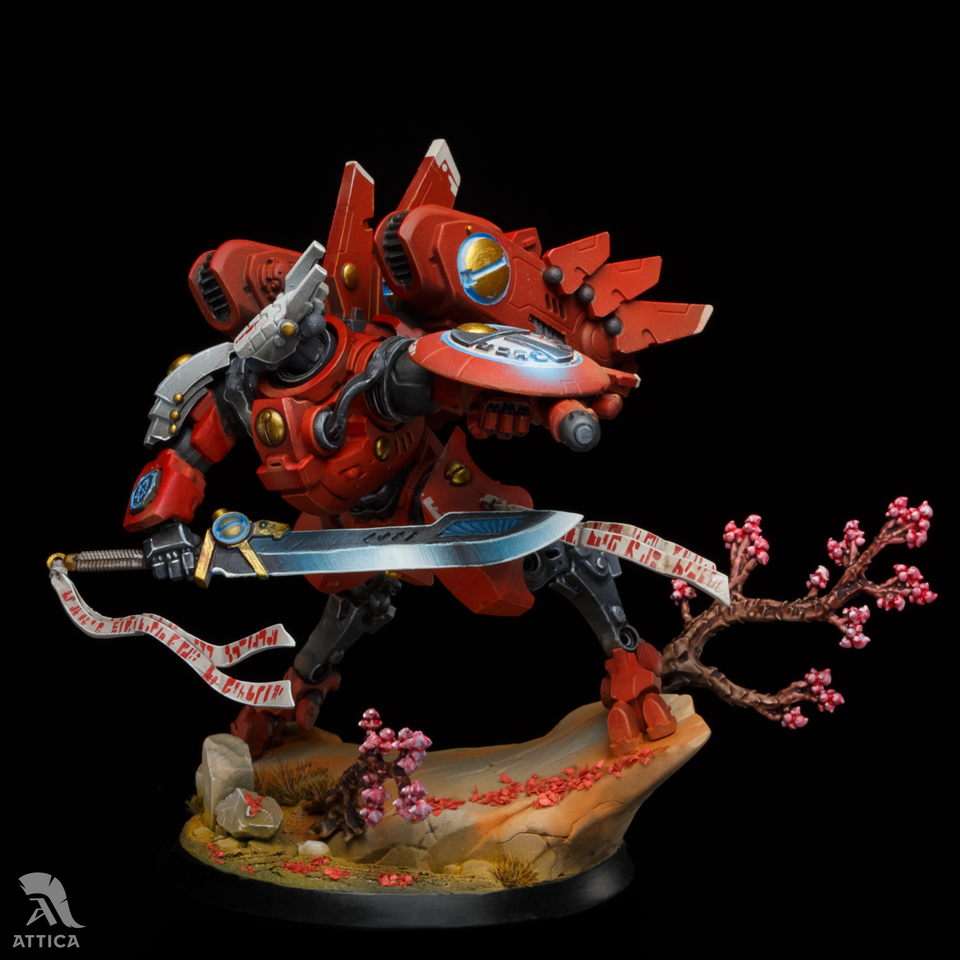 Commander Farsight painted figure Warhammer 40k Pre-Sale | Art | eBay