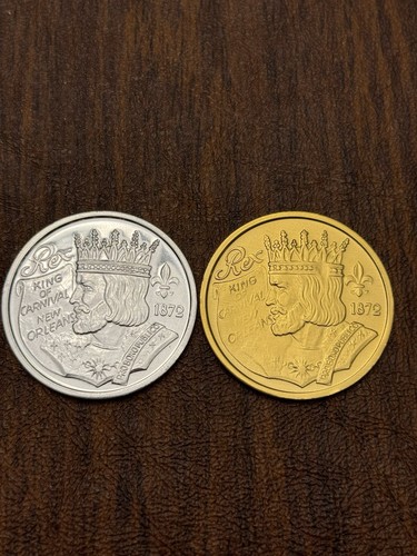 2026 Rex Aluminum Doubloons- Mardi Gras Krewe Favor | eBay