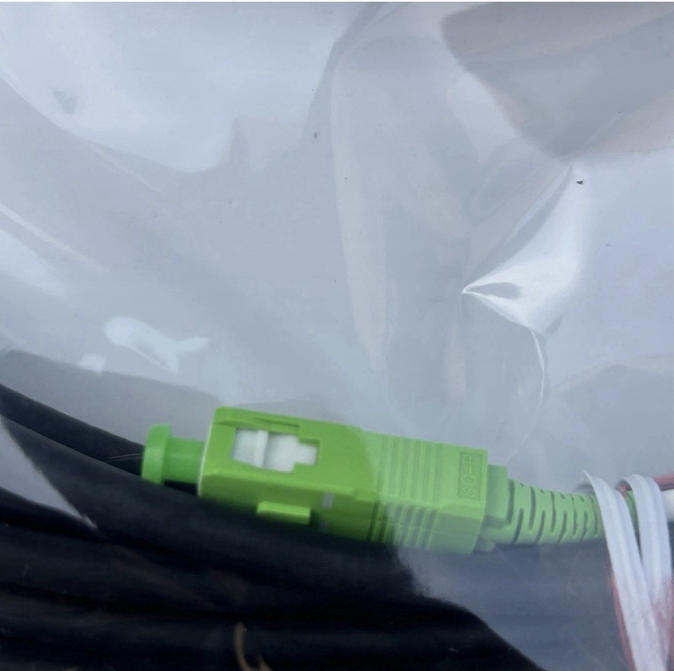 Bundle Job lot 15x 20m Fibre Optic Cable Internal/ External brand New ...