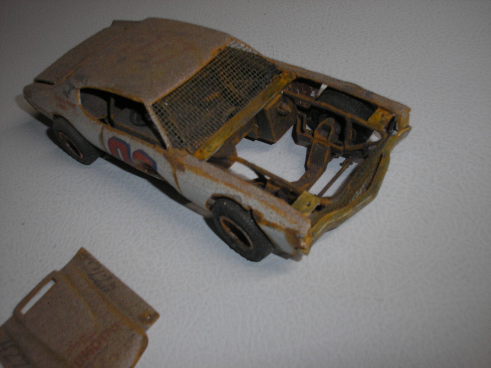 1/24 Custom RUSTY WEATHERED 1970's Chevy Chevelle Race Car for Junkyard ...