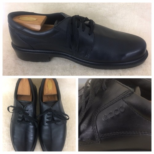 Ecco Men's Shock Point Leather Lace Up Oxfords Size 44 EUR Size 10-10.5 US | eBay