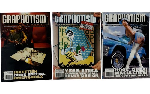 Graphotism Graffiti Art Magazine Collection Issues 46-48 International | eBay
