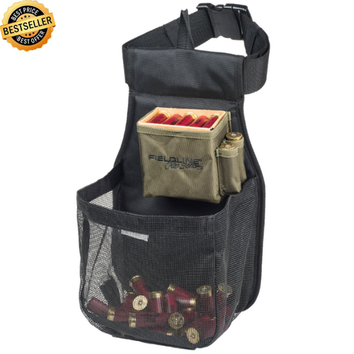 Fieldline Pro Series Large Trap Shooting Shell Pouch Ammo Holder, Black ...