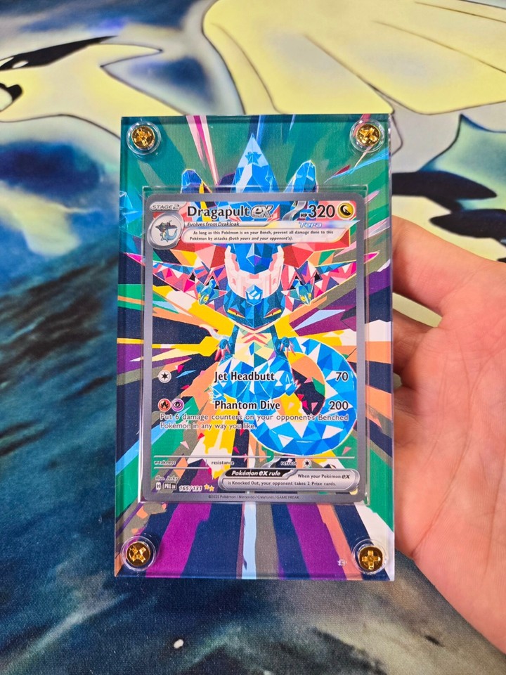 Pokemon Dragapult EX SIR 165/131 Prismatic Evolutions Extended Artwork ...