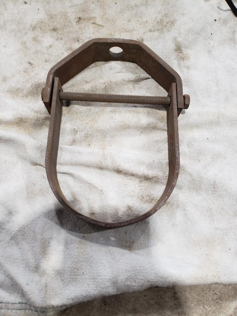 PHD 450-451 Clevis Pipe Hanger 2" Pivoting Threaded-Rod-Mount Loop for ...