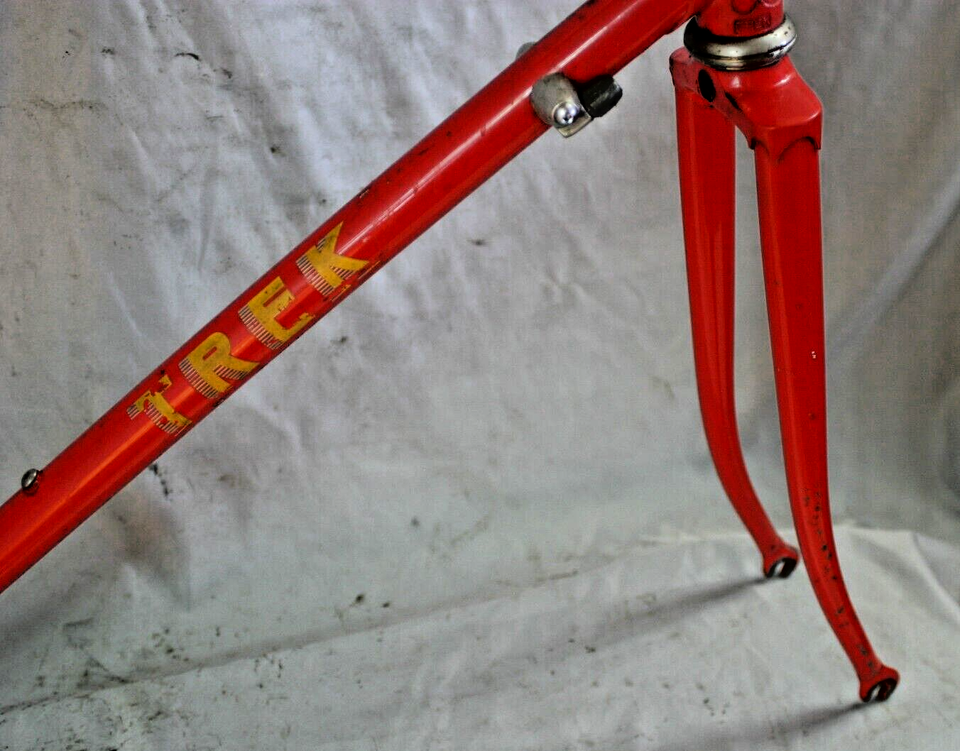 1983 Trek 460 Touring Road Bike Frame Set 57cm Medium Chromoly Fast USA ...