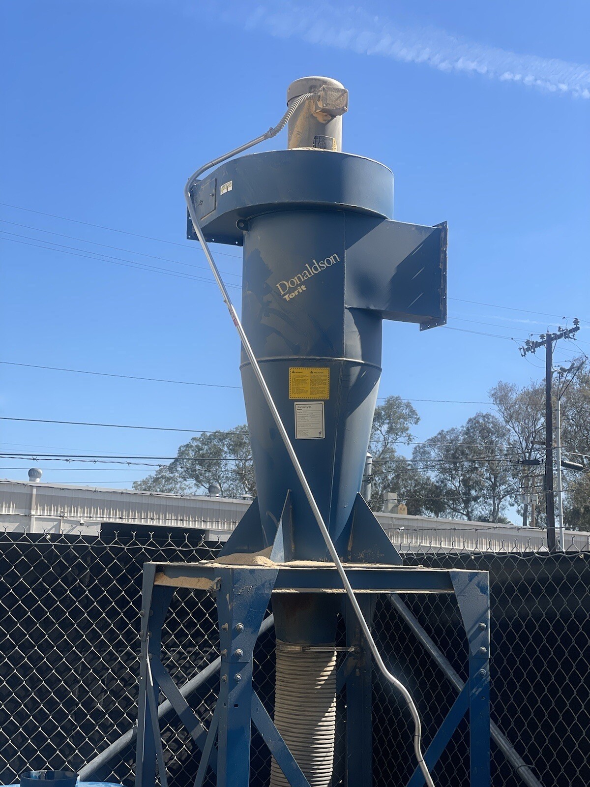 Donaldson Cyclone 20 Dust Collector | eBay