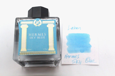 Laban Hermes Sky Blue 50ml Fountain Pen Ink Bottle | eBay