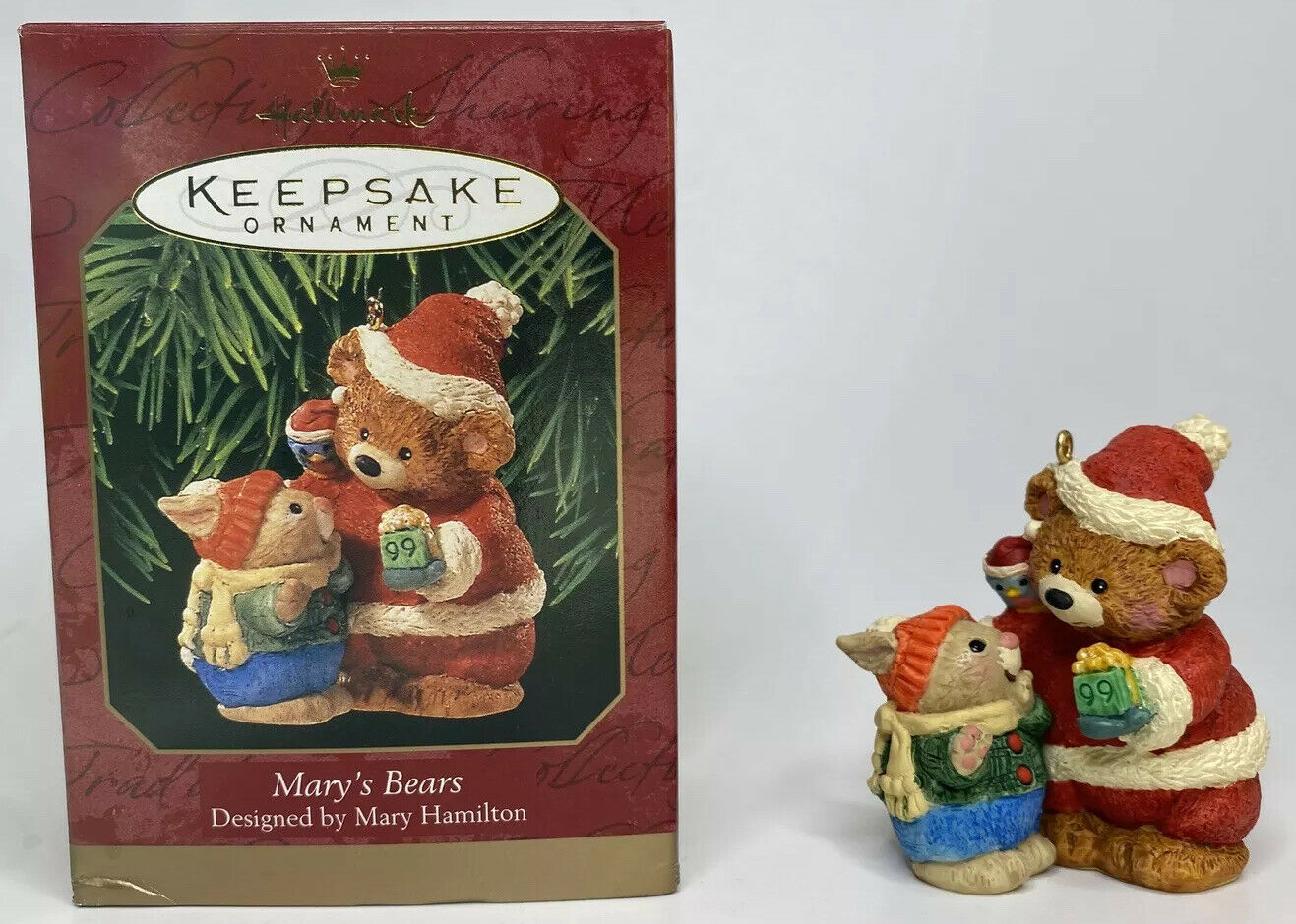 1999 Hallmark Mary's Bears By Mary Hamilton Ornament U69/5569 | eBay