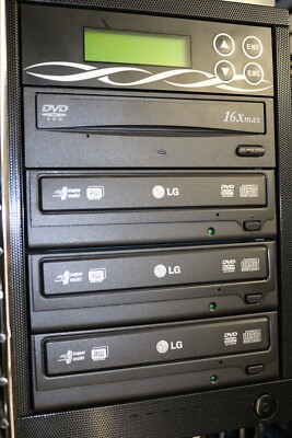 DVD DUPLICATOR - DVD Rom plus 3 RW Drives Machine Duplicator | eBay