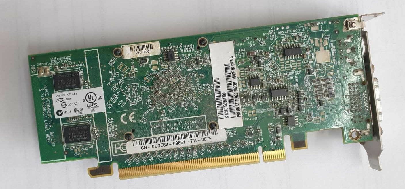 ATI 128MB ATI-102-A771(B) Video graphics Card low profile for dell 780 ...