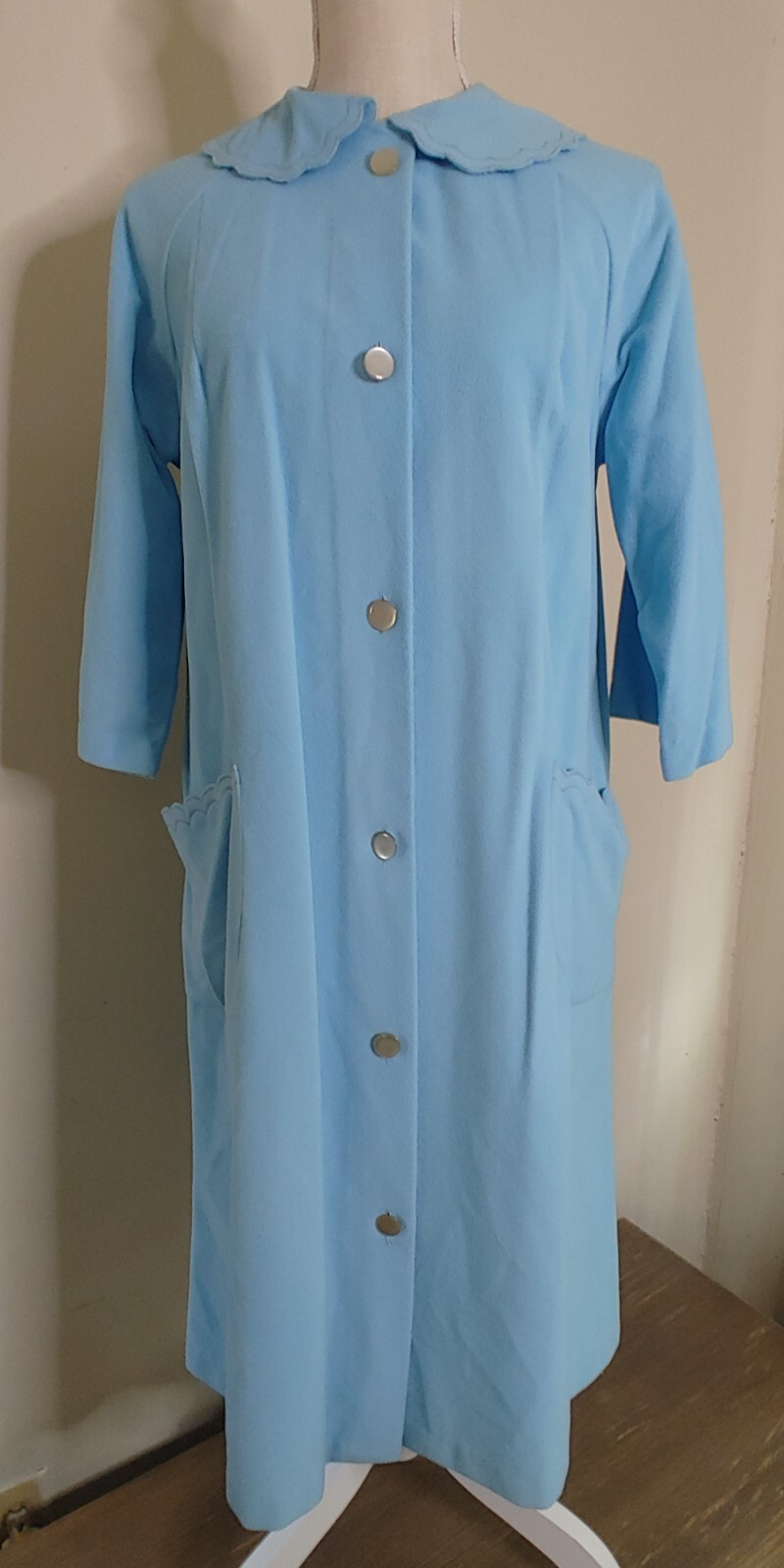Vintage Seamprufe Arnel House Robe Housecoat Dress Ba… - Gem