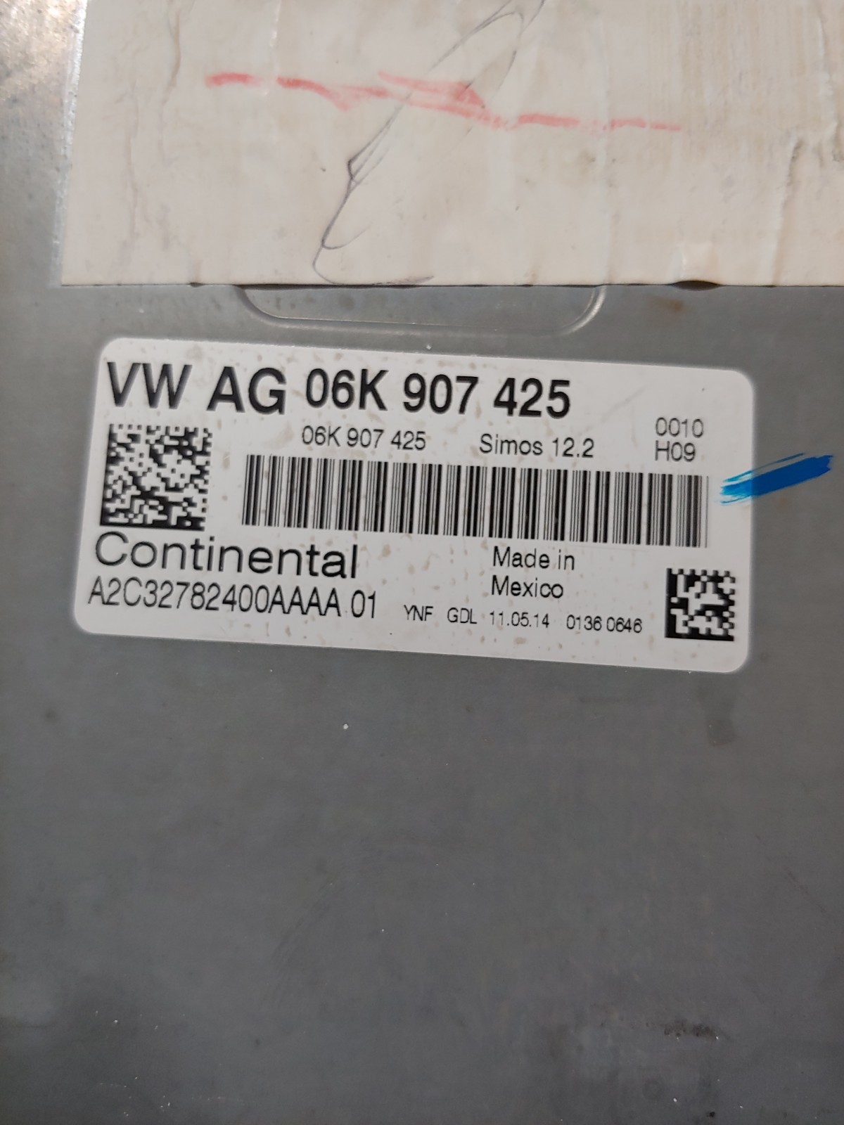 2014 VW Jetta 06K 907 425 Engine Control Module ECM ECU, OEM | eBay