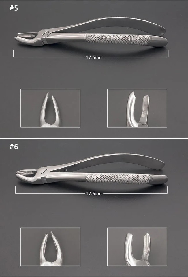 7/10Pcs Adult Tooth Extracting Forceps Children Teeth Extraction Forcep ...