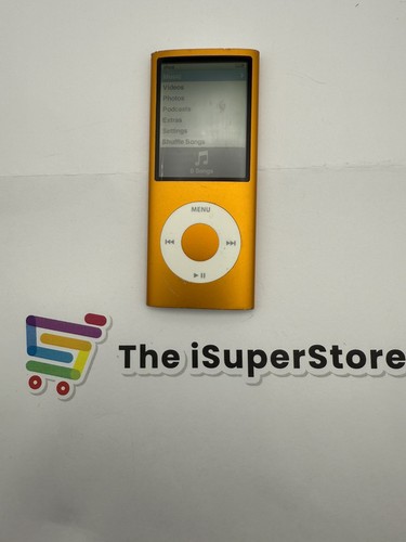 Apple iPod nano 4th Gen A1285 Orange - (16GB) + 1 Year CPS Warranty! | eBay