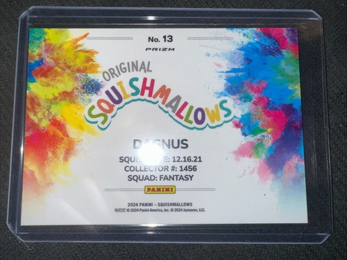 2024 Panini Squishmallows Trading Cards Dagnus Colorblast Prizm #13 SSP ...
