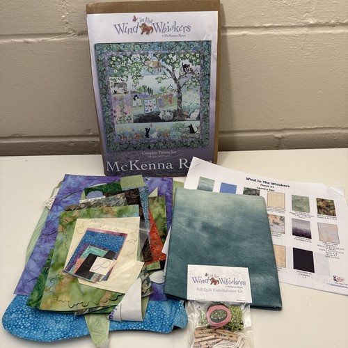 McKenna Ryan Wind in the Whiskers Complete 7 Patterns + BL 1 Laser Kit ...