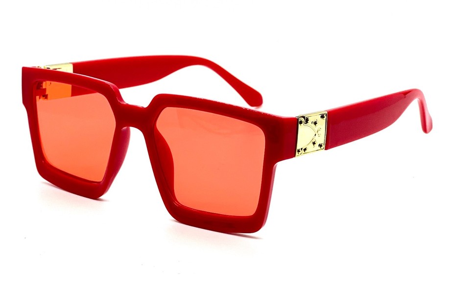 Men Sunglasses Fashion Black Oversize Big Designer Square Rapper Rap ...