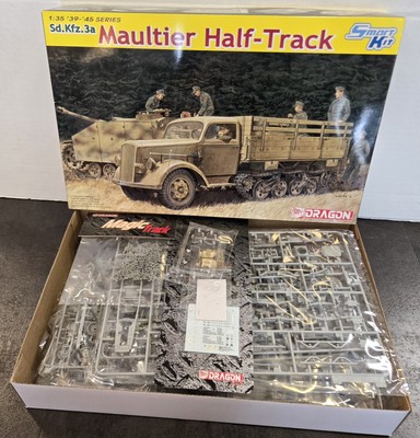 NEW DRAGON SD.KFZ.3A MAULTIER HALF TRACK MODEL KIT 6761 * 1:35 SCALE ...