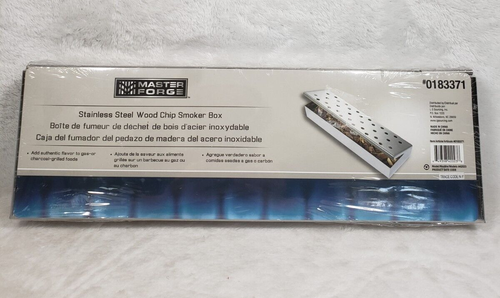 Master Forge Stainless Steel Hinged Wood Chip Smoker Box 0372244 New ...