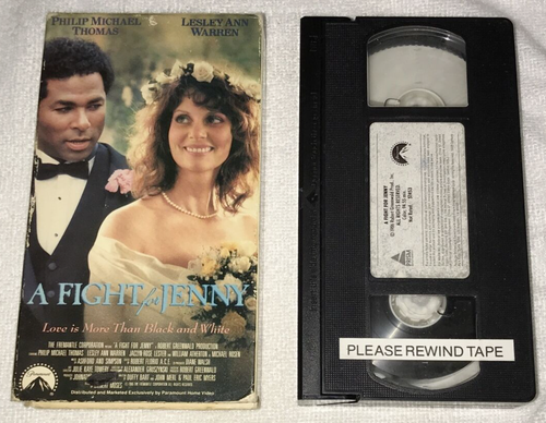 Original Movie Box Paramount Video Former Rental Tape A Fight for Jenny ...