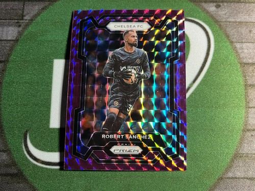 2023-24 Panini Prizm Premier League - Robert Sanchez #196 Purple Mosaic ...