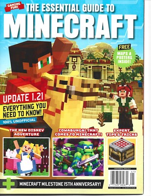 The Essential Guide to Minecraft Magazine, Maps & Posters & More 2023 ...