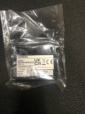 Siemens US2:SEM3PLAMETER Meter Module - New | eBay